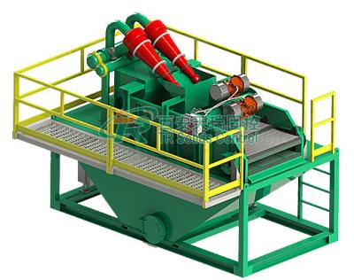 China Bored Pile Desanding Plant with 2-3 Screen Panels & Hydrocyclone System for Construction Foundation Drilling for sale