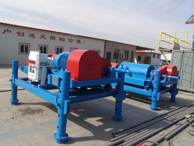 China Oilfield Horizontal Decanter Centrifuge Adjustable Rotary Speed 3800 r/min 40-90 m³/h High Recovery for sale