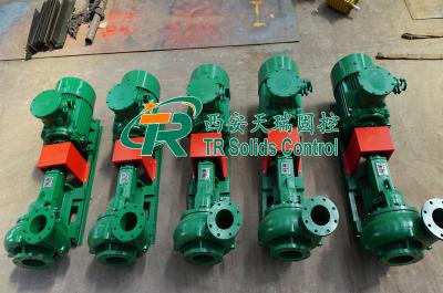 China Lift Range 23m-61m Industrial Mud Pump 20-320m3/H Vertical Mud Pump for sale