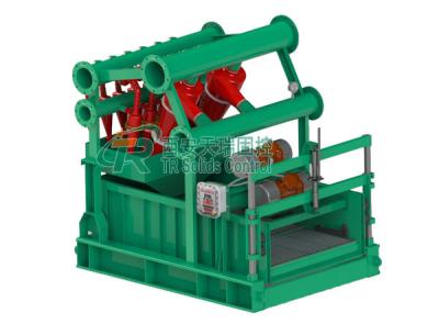 China TRQJ250×2S-100×12N Drilling Mud Cleaner 240m³/h with 15-74μm Separation Range and API Certification for sale