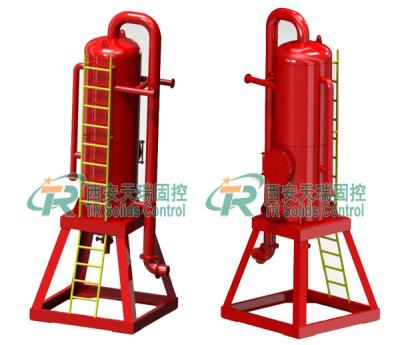 China TRZYQ 800 Series Mud Gas Separator Poor Boy Degasser 180-320 m³/h Capacity for Oil & Gas Drilling for sale