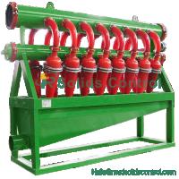China TRCN100-12N/16N 180-240 m³/h Desilter Mud Cleaning System for 15-44 Micron Separation for sale