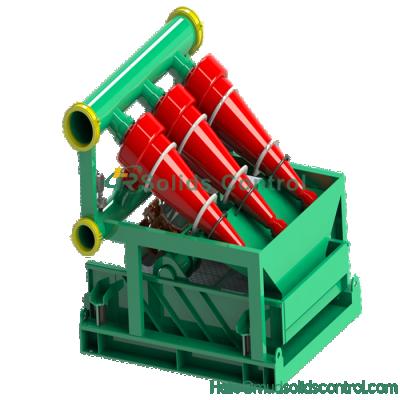 China TRCS Series Mud Desander 45-75μm Separation 200m³/h Capacity for Drilling Solids Control for sale