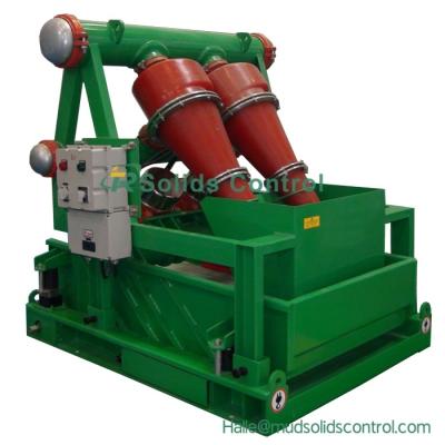China TRCS300-1S/2S High Frequency Vibratory Desander 120-240 m³/h 12 inch Cyclone for sale