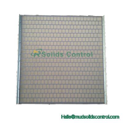 China Flat Shaker Screen 1050x695mm 20-325mesh for Mud Cleaning System SS304 for sale