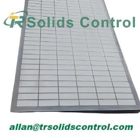 China 585*1165 Composite Frame Shaker Screen Multi Layer 304/316 Stainless Steel for sale