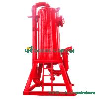 China TRZYQ1200 Mud Gas Separator 320m³/h Capacity 1200mm Diameter for Oil Drilling Safety for sale