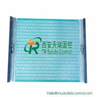 China TR 500 Flat Shale Shaker Screen 1050x695mm High Strength SS304 for Oil Filtration for sale