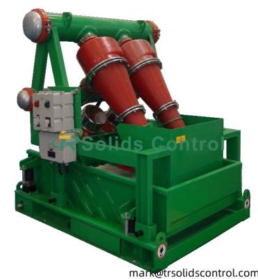 China 300m³/h Drilling Mud Desander with DN150 Inlet - 45-75μm Solids Control for Oil & Gas Drilling for sale