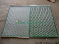China TRH-1 Hook Strip Flat Shaker Screen 1053x697mm for FIC2000 PWP Shale Shaker - API 40-325 Mesh for sale