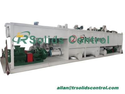 China TRZJ50 Oil and Gas Drilling Solids Control System with 200m³/h Mud Tank and 300m³/h Vacuum Degasser for sale