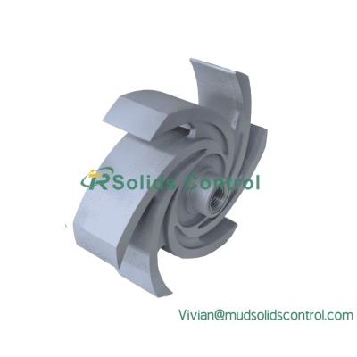 China Open Vane Structure Impeller for High-Density High-Viscosity Mud Transfer - Reduced Shaft Load & Improved Pump Efficiency for sale