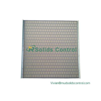 China TR Flat Shaker Screen PWP Shaker Deck API 20-325 Mesh Optimal Filtering Efficiency Long Service Life for sale