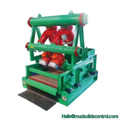 China TRCS250-1S/2S Drilling Mud Desander 10 Inch Cyclone 100-200 m³/h Solid Control Equipment for sale