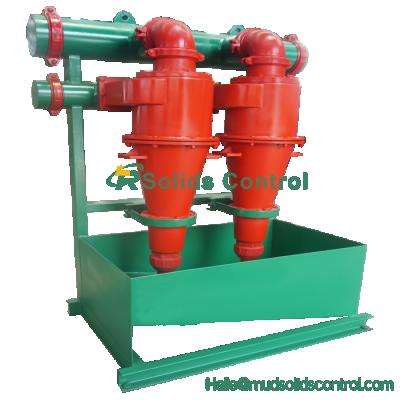 China TRCS250-3S Drilling Mud Desander 300 m³/h 10 Inch Cyclone Solids Control for sale
