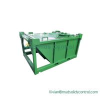 China Cuttings Box - Heavy-Duty Steel Drilling Waste Container with Forklift Pockets & Anti-Corrosion Coating for sale