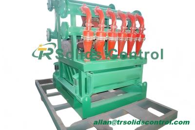 China TRCN100X12N 180m³/h Drilling Desilter with 12x4in Cyclones for 15-44μm Particle Removal for sale