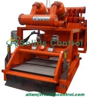 China TRQJ250×2S-100×12N Mud Cleaner with 240 m³/h Capacity and 15-44 μm Separation for Drilling Fluids for sale