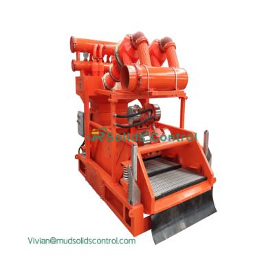 China TRQJ Series Mud Cleaner 10in Desander 4in Desilter High Frequency Shaker Solids Control for sale