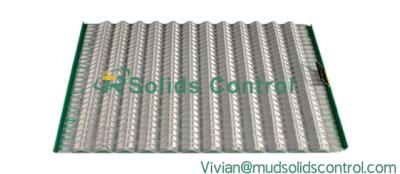 China 1050x695mm Shale Shaker Screen Replacement for TR Shakers and Mud Cleaners for sale