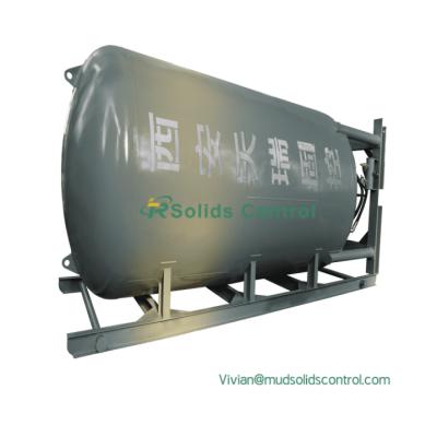 China TR Cement Silo 100T Bulk Storage for Drilling Construction Powder Material for sale