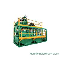 China Tunnel Boring System Desander Plant 120m³/h Compact Mud Water Separation for Bored Pile TBM HDD for sale