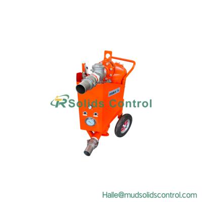 China TRSP-20L Sludge Vacuum Pump 20m3/h Dewatering Transfer 6.5m3/min Air Supply for sale