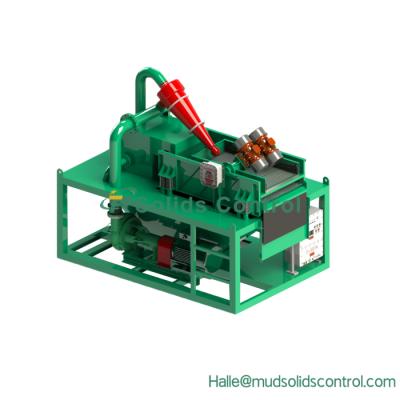 China Bored Piling Mud Treatment System 50m³/h Fluid Capacity 25μm Separation Point for sale