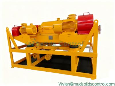 China Decanter Centrifuge 450mm Bowl Diameter 60m3/h Capacity High Efficiency Solids Liquid Separation for sale