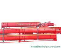 China Screw Conveyor 12m Length 300mm Diameter for Bulk Material Transfer in Solids Control for sale