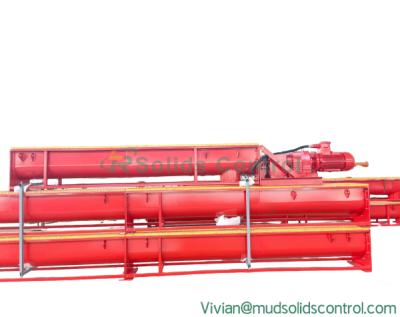 China Screw Conveyor 12m Length 300mm Diameter for Bulk Material Transfer in Solids Control for sale