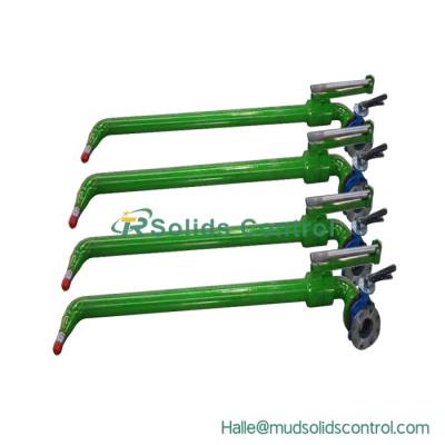 China TR Solids Control Mud Gun 50mm 80mm High Pressure Hydraulic Agitation for Mud Cleaning System for sale