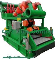 China TRQJ200×2S-100×8N Mud Cleaner 120m³/h for Oilfield Solids Control Drilling Mud Purification for sale