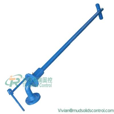 China TR Solids Control Mud Gun 50mm 80mm High Pressure 6.4MPa 360 Rotation Oilfield for sale