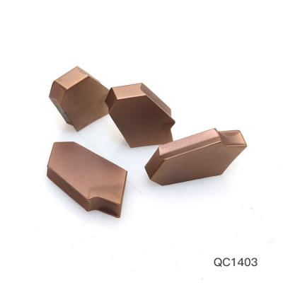 China QC1403/4  Carbide Cnc Cutting Tools Parting And Grooving Insert for sale