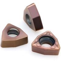 China WCMX040208R-FN Carbide Cutting Indexable Drill Insert HRC 93 for sale