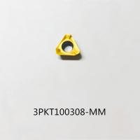 China 92HRC Carbide Metal Lathe Tools Machining Inserts 3PKT100308-MM for sale