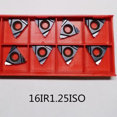 China 16IR1.25ISO Stainless Steel Cast Iron CNC Machine Tools Inserts for sale