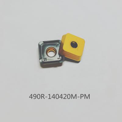 China 490R-140420M-PM Tungsten CNC Lathe Cutting Tools Inserts for sale