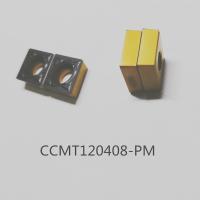 China Cross CCMT120408-PM Lathe Tool Hard Turning Inserts 92 HRC for sale