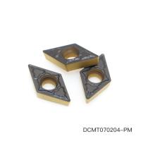 China DCMT070204-PM CNC Carbide Inserts CVD Coating Carbide Tool Inserts for sale