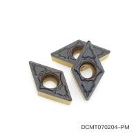 China DCMT070204-PM CNC Carbide Inserts CVD Coating Carbide Tool Inserts for sale