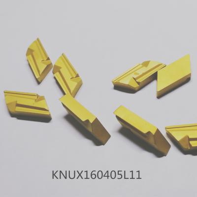 China KNUX160405L CNC Carbide Inserts For Hardened Steel 92 HRC for sale