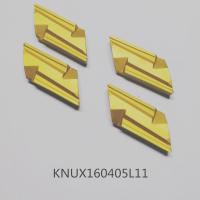 China KNUX160405L CNC Carbide Inserts For Hardened Steel 92 HRC for sale
