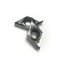 China DCGT11T304-AK Metallic Silver CNC CNMG Insert For Aluminum H10F for sale
