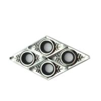 China DCGT11T304-AK Metallic Silver CNC CNMG Insert For Aluminum H10F for sale