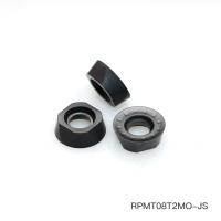 China RPMT08T2MOE-JS CNC Carbide Safety Milling Inserts PVD CVD for sale
