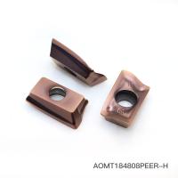 China AOMT184808PEER-H Carbide Cutter Square Milling Inserts Replacements R390 for sale
