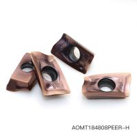 China AOMT184808PEER-H Carbide Cutter Square Milling Inserts Replacements R390 for sale