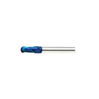 China High Speed Cutting 2 Flute Carbide Ball Nose End Mills HRC50 for sale